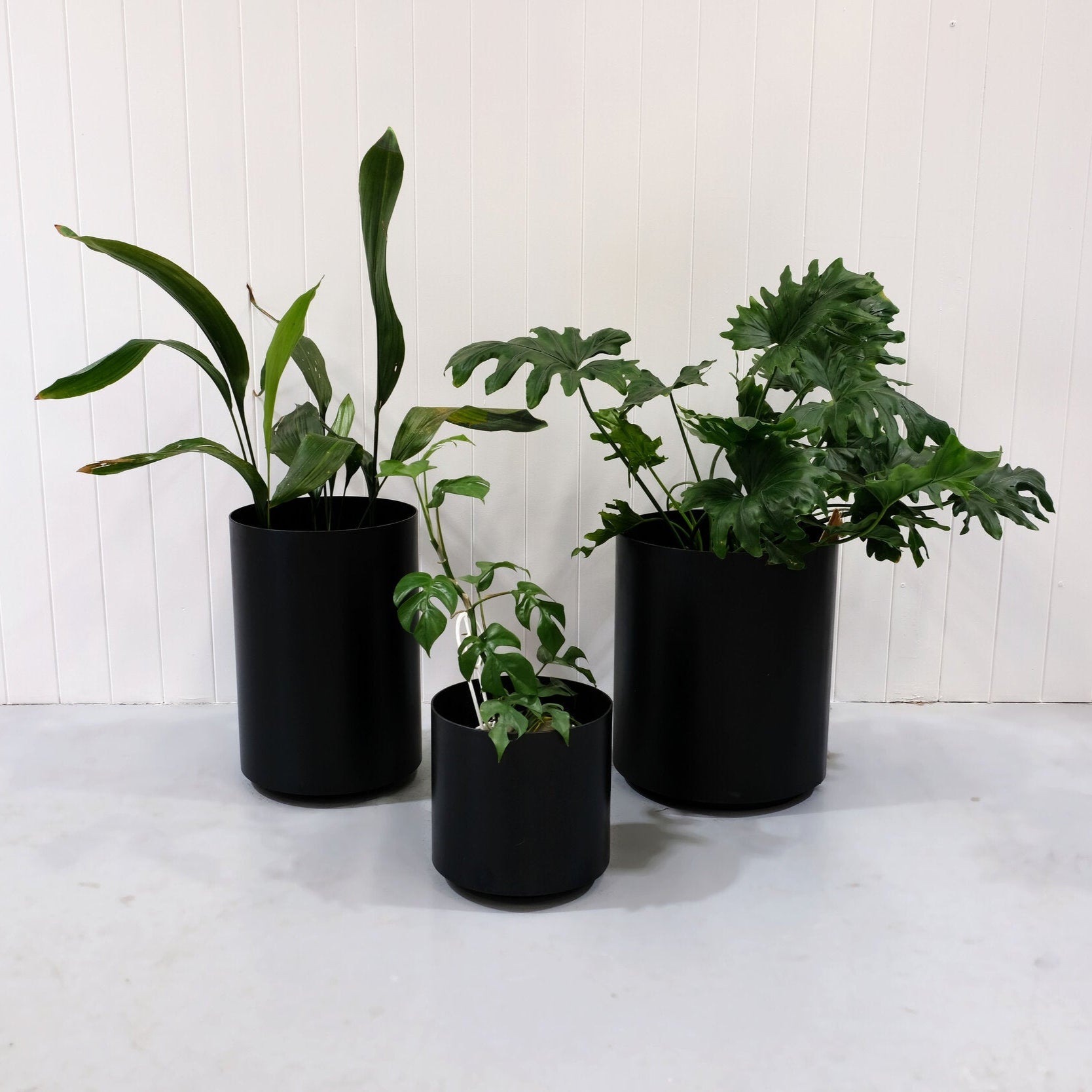 PROX-POTS | Blackened steel pots – Proxima Furniture